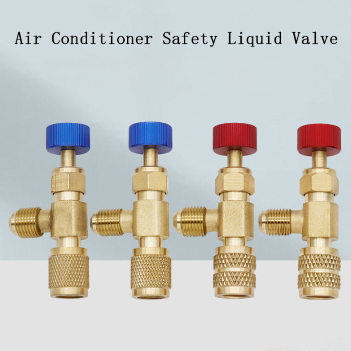 R410a R22 Refrigeration Tool Air conditioning Safety Valve Adapter ...