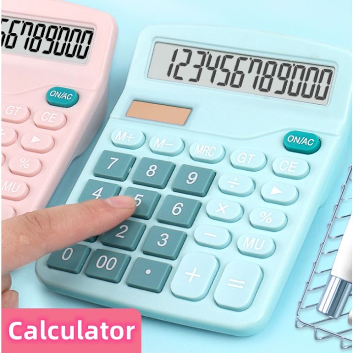 Student solar calculator accounting special office cute calculation ...