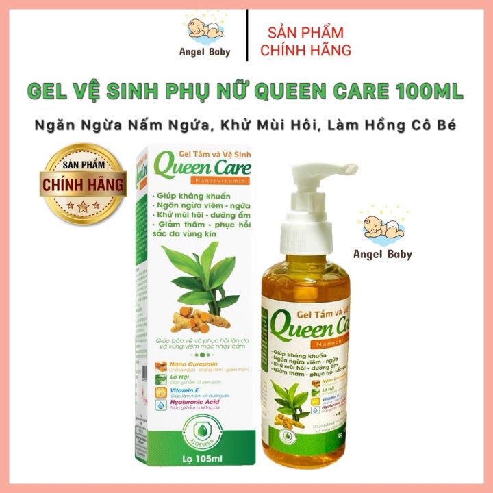 Gel Vệ Sinh Phụ Nữ Queen Care 100ml, Dung Dịch Vệ Sinh Ngăn Ngừa Nấm Ngứa, Khử Mùi Hôi Và Làm ...