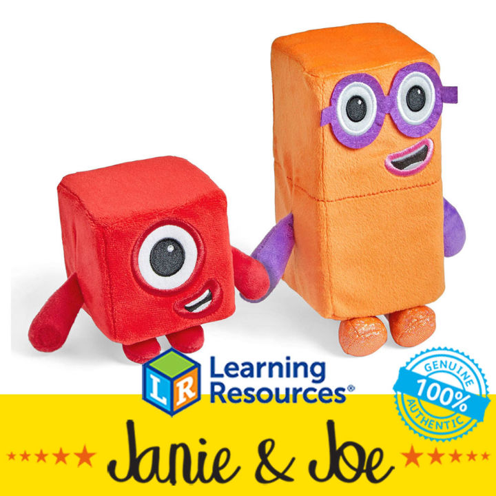 LEARNING RESOURCES Numberblocks One & Two Playful Pals by Hand2Mind ...