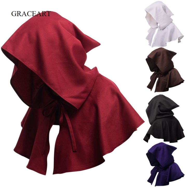 Middle Ages Cosplay Death Hat Halloween Carnival Medieval Renaissance ...