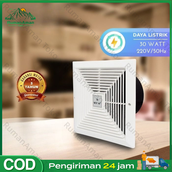 Ducting Exhaust Fan Plafon 12 Inch Kipas Blower Exhaust Plafon 8 Inch ...