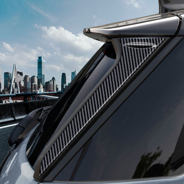 For Toyota Raize A200 2020 2021 2022 Chrome ABS Carbon Car Rear Window ...