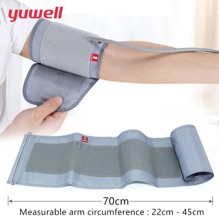 yuwell 22-45cm cuff tonometer blood pressure cuff for arm blood ...