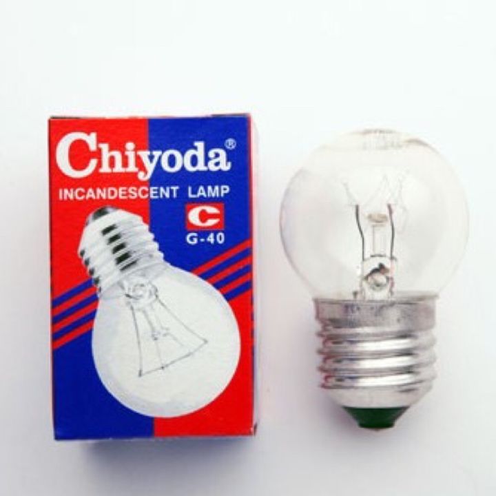 Chiyoda E14 / E27 Ping Pong Bulb 25W / 40W / 60W Clear / Frosted ...