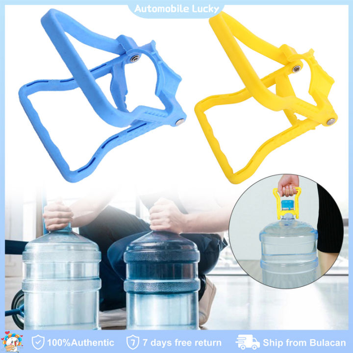 Round Gallon Water Container Lifter Holder Folding Lifter Bucket Handle ...