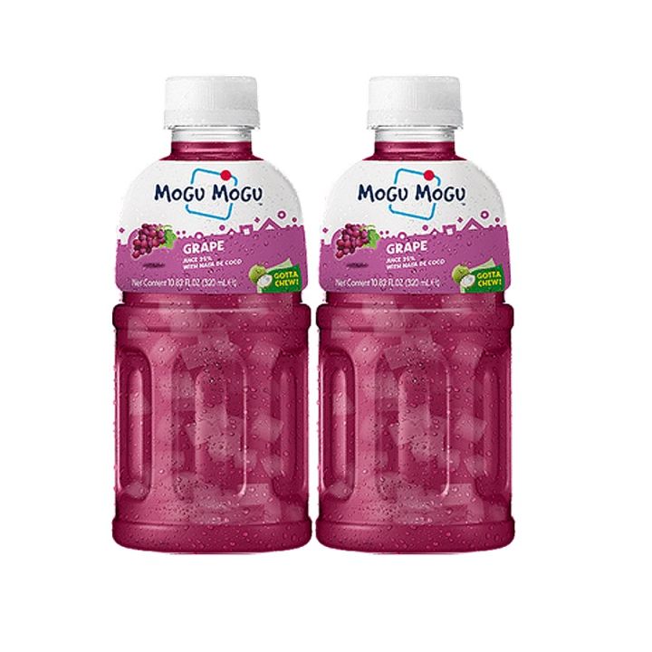 Mogu Mogu Grapes 320ml - pack of 2 | Lazada PH