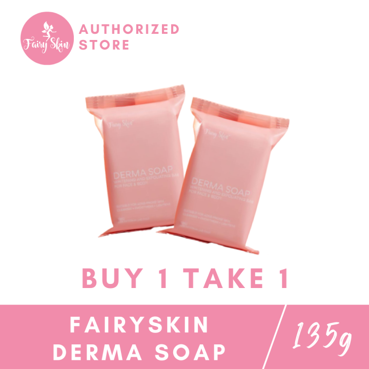 Buy 1 Take 1 Fairyskin Derma Soap (135g) | Lazada PH