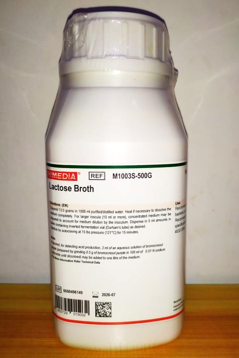 HIMEDIA Lactose Broth 500g for Microbiology | Lazada PH