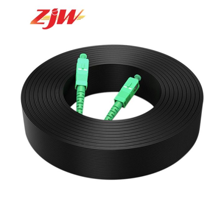 ZJW 20M/ 30M/ 50M/ 100M SC/APC-SC/APC Single Core Fiber Optic Cable ...