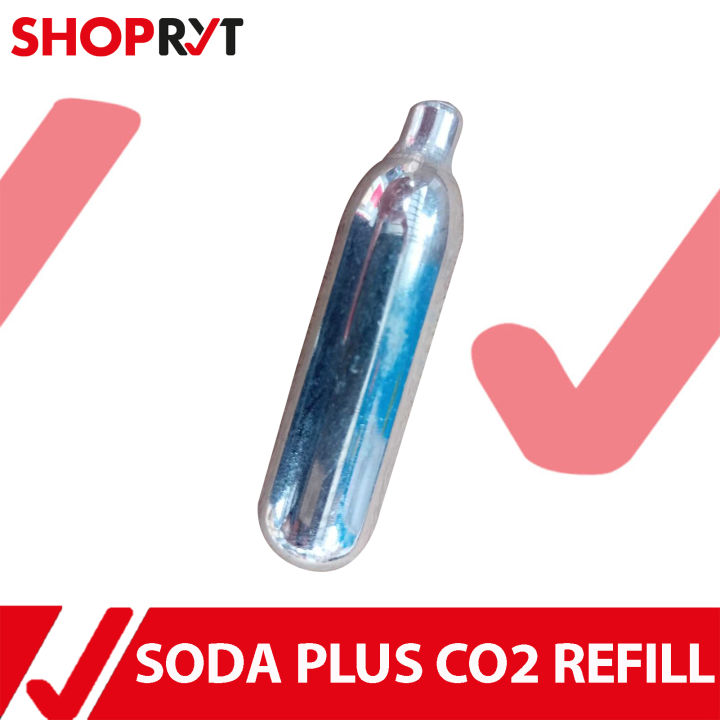 SODA PLUS CO2 SET OF 10 SODAMARKER GAS CHAMBER 8 GRAMS CAPSULE | Lazada PH
