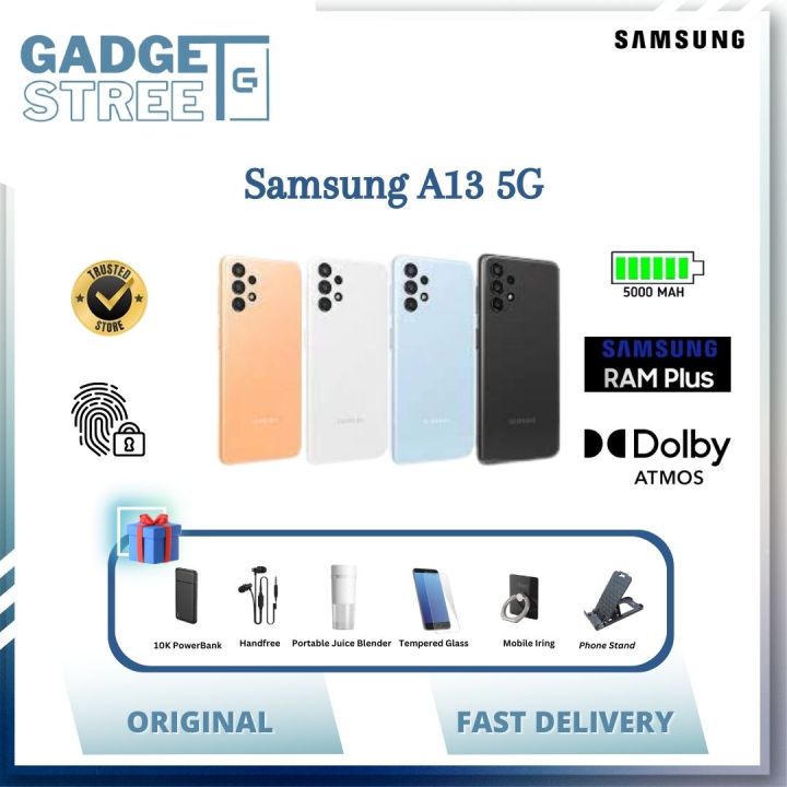 Samsung Galaxy A13 5G (6GB Ram + 128GB Rom) + 1 Year Warranty By Samsung Malaysia(SM-A136) | Lazada