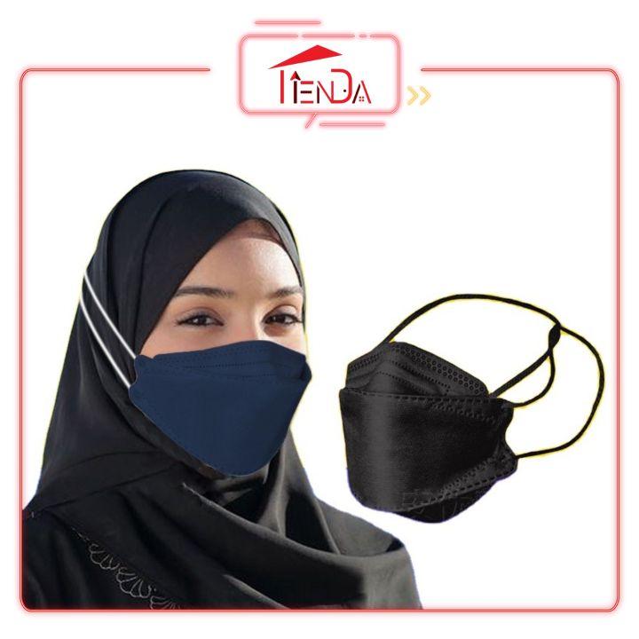 4 Layer Disposable Face Mask 10pcs Adult Face Mask Topeng Muka Pakai 4 ...