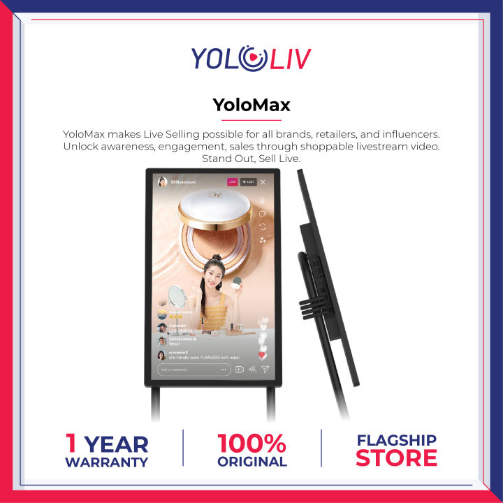 YOLOLIV YoloMax All-in-One Live Streaming Solution with 32" Touchscreen ...