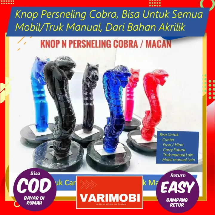 Knop Persneling Mobil Truk Variasi Diameter 14/17 Bahan Akrilik bisa ...