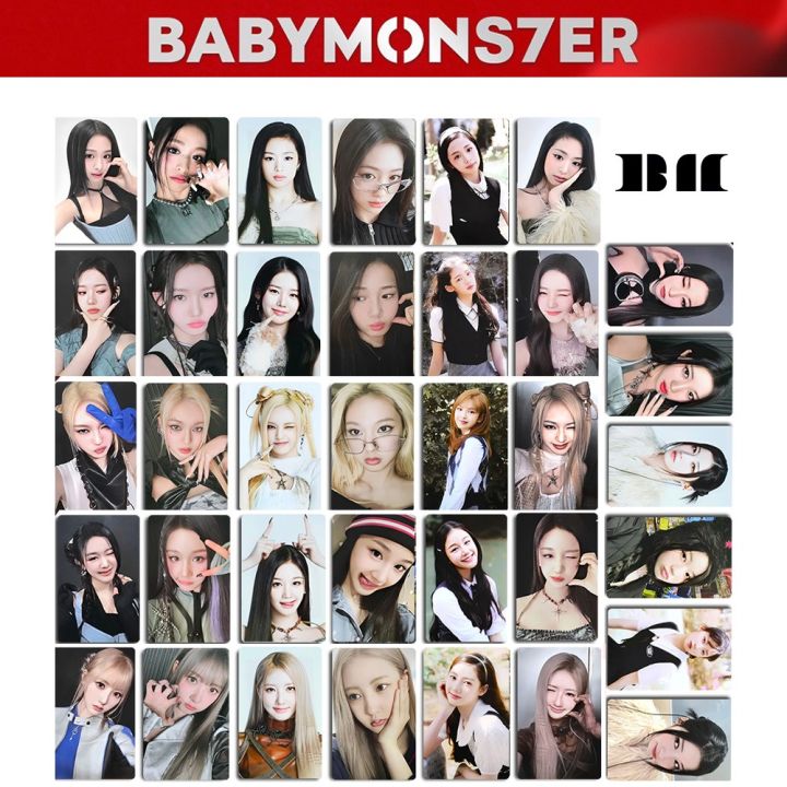 BABYMONSTER Album BABYMONS7ER Solo PhotoCard Rami Chiquita Pharita Rora Asa Ruka Solo Photo ...