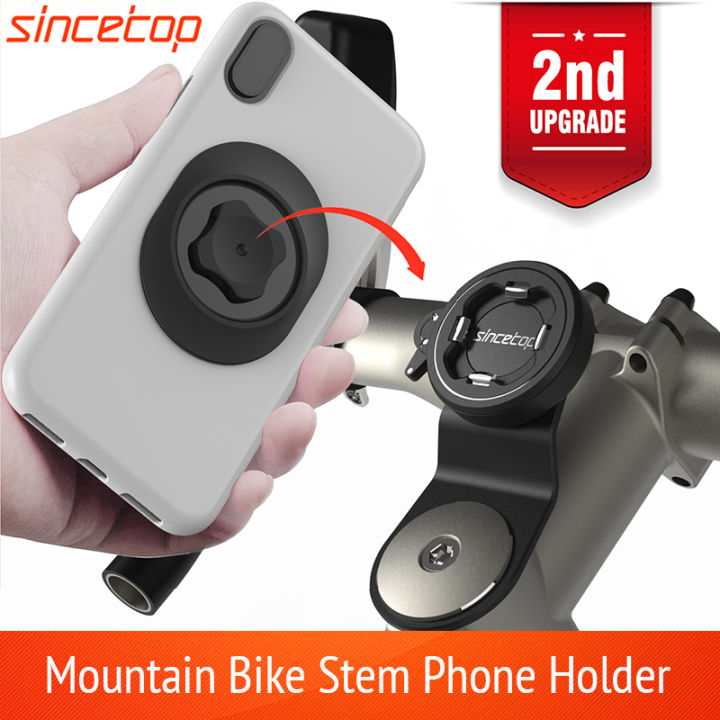 sincetop Bike Phone Mount - Mountain Bicycle Cell Phone Holder ...