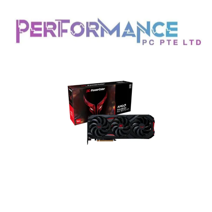 POWERCOLOR Red Devil AMD Radeon™ RX 9070 XT 9070XT 16GB GDDR6 (3 YEARS ...