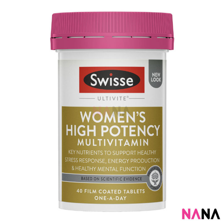 Swisse Women’s High Potency Multivitamin 40 Tablets (EXP:04 2027 ...