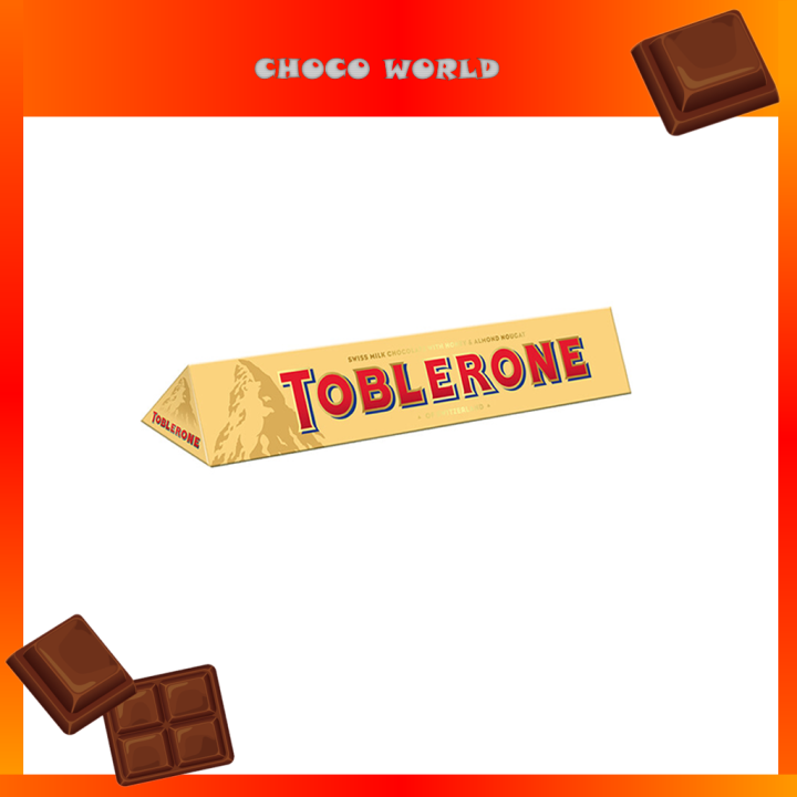 Toblerone Milk Chocolate 100g | Lazada