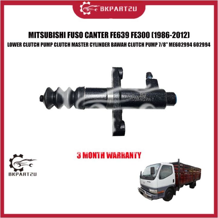 MITSUBISHI FUSO CANTER FE639 FE300 LOWER CLUTCH PUMP MASTER CYLINDER ...