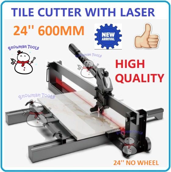 HEAVY DUTY PRC TILE CUTTER 24'' 600MM WITH LASER PEMOTONG JUBIN CUT ...