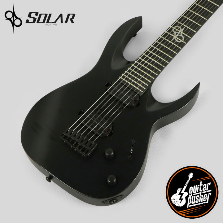 Solar Guitars A2.7C Carbon Black Matte 7-String Electric Guitar | Lazada PH