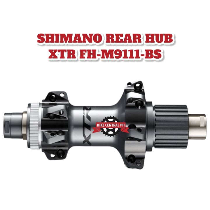SHIMANO Hub XTR FH-M9111 XTR FH-M9111-BS XTR HB-M9110 w/o box | Lazada PH