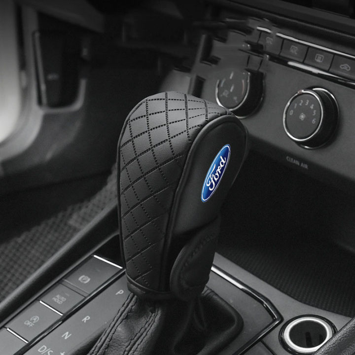Car Gear Shift Knob Cover For Ford ranger fiesta escape ecosport focus ...