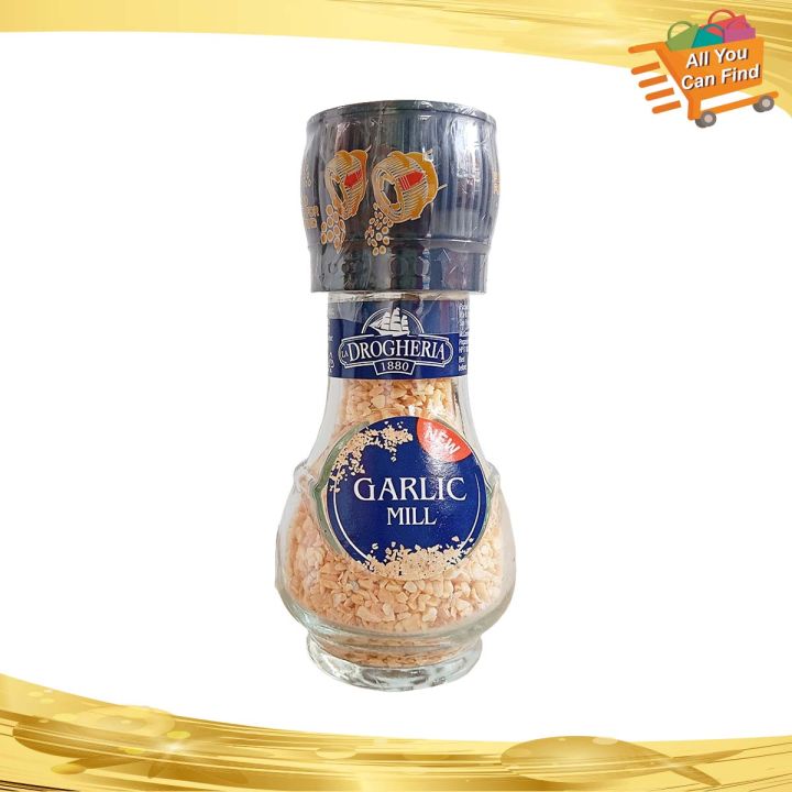 การ์ลิคมิลกระเทียมผง Drogheria โดรกีเรีย 50ก Garlic Mill Garlic Powder ...
