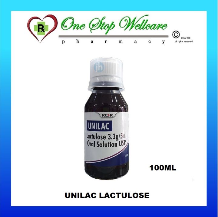 UNILAC LACTULOSE 100ML (FOR CONSTIPATION) (EXP:03/2028) | Lazada