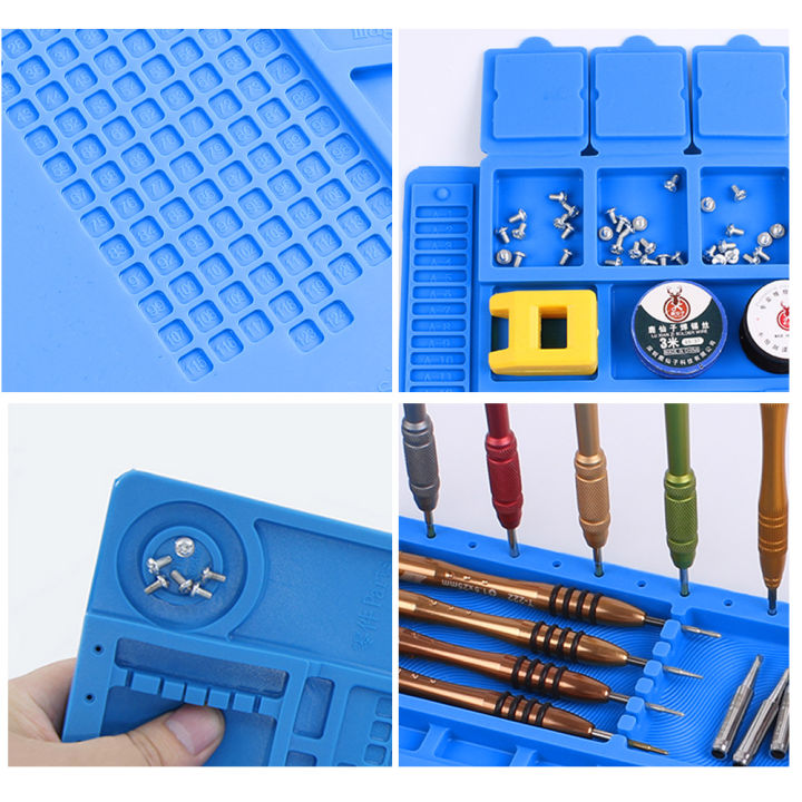 Soldering Mat ESD Antistatic Heat Resistant Insulation Work Mat ...