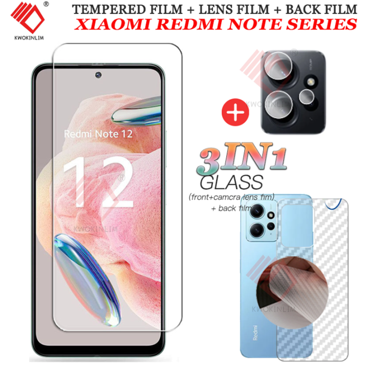 (3 in 1)For xiaomi Redmi note 12 12Pro 11s 11 Pro 5G/Redmi note 10s 10 ...