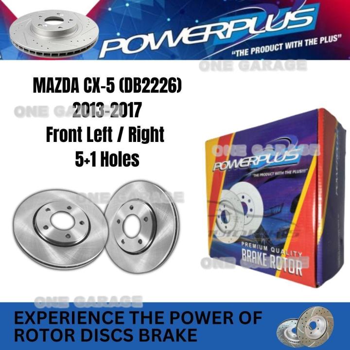 PowerPlus Rotor Disc ANTI-RUST FRT MAZDA CX-5 (DB2226) (5+1H) 2013 -17 ...