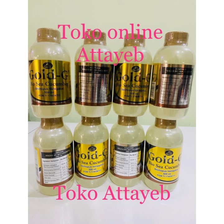 Jelly Gamat Gold G 500ml - ORIGINAL | Lazada Indonesia