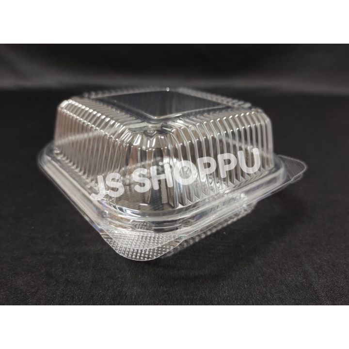 Kuih Container L019 / Disposable Plastic Clear Bakery Container (100pcs ...