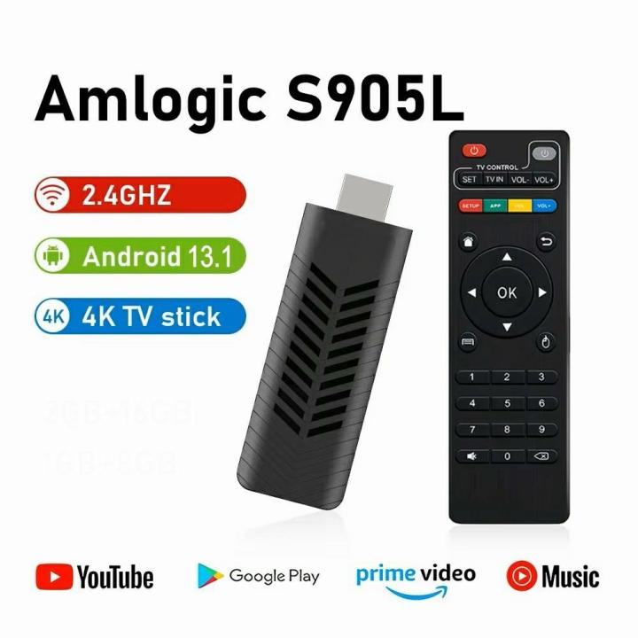 Android TV Stick 4K Streaming Media Player 64GB Netflix WiFi Set Top ...