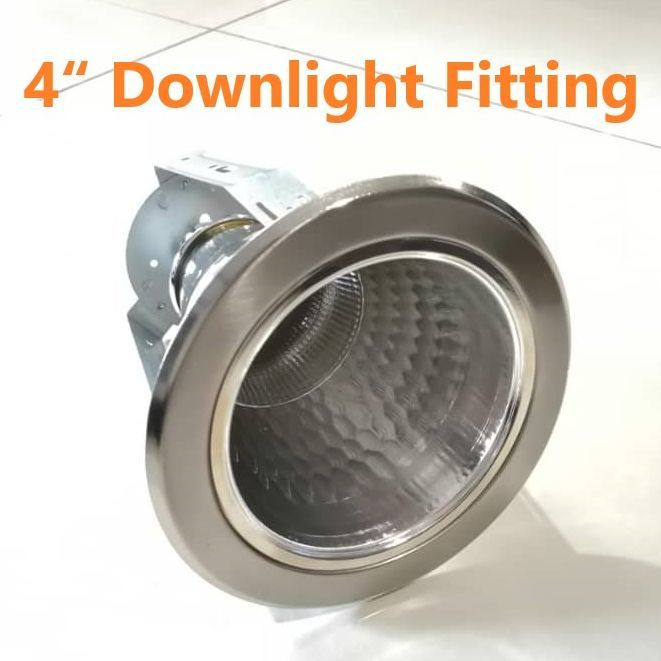 🔥READY STOCK🔥 4-Inch(") PLC / PLCE Downlight Fitting Round Bracket ...
