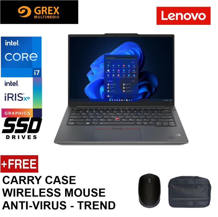 LENOVO THINKPAD E14 GEN 5 21JK005JMY LAPTOP (i7-1355U,16GB,512GB SSD,14 ...