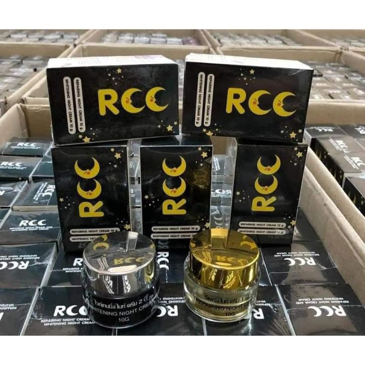 RCC Cream RCC ครีมอาซีซี Night Cream rcc ครีม rcc ไนท์ครีม 1 set มี 2 ...