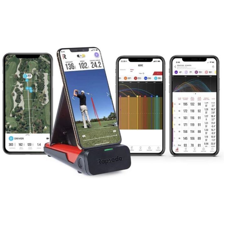 Rapsodo Golf Swing Data Radar Hitting Looking Back at Flight Path ...