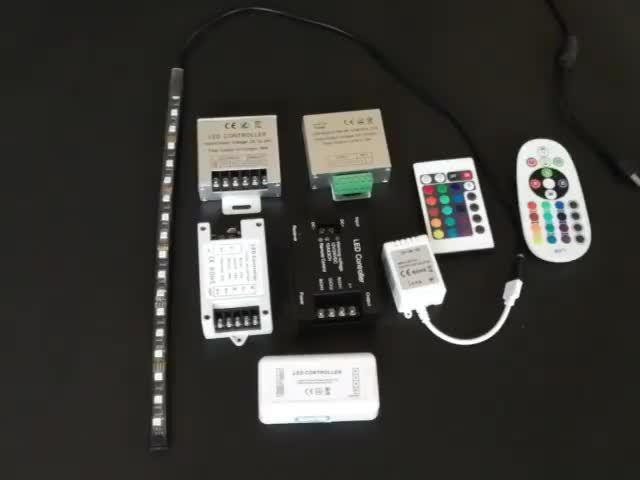 RF24 Key 16 Color Rf Remote Control Low Voltage LED Dimmer Wireless ...