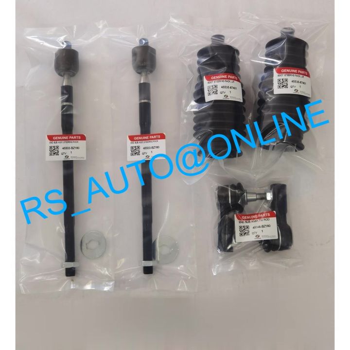 Perodua Axia Tie Rod End & Rack End & Steering Boot Cover Set | Lazada