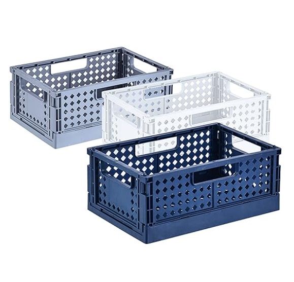 CHAINSHOP (S/M/L FOLDING UTILITY BOX ) Folding Collapsible Plastic ...