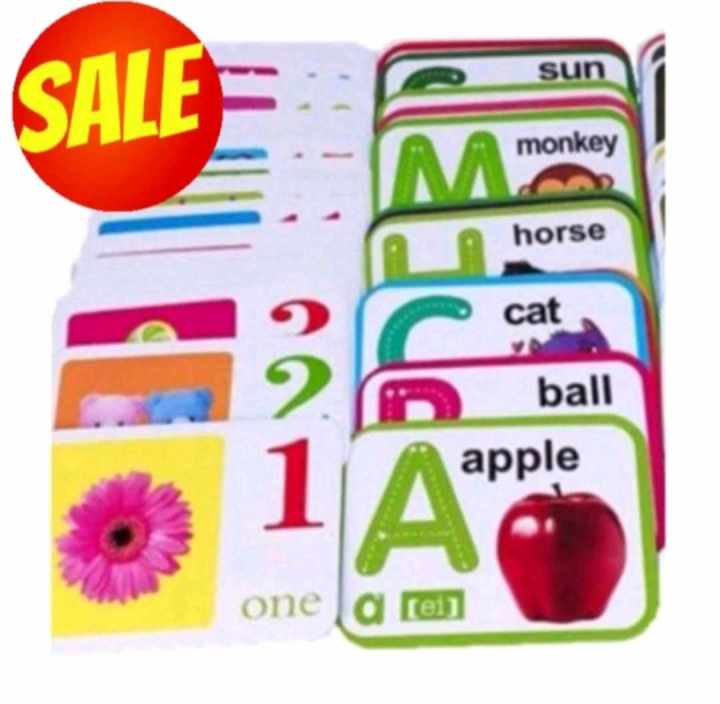Educational flashcards for Kids alphabet and numbers colors animals ...