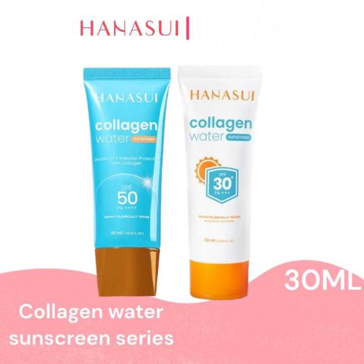 HANASUI Collagen Water Sunscreen SPF 50 PA++++ | Collagen Water ...