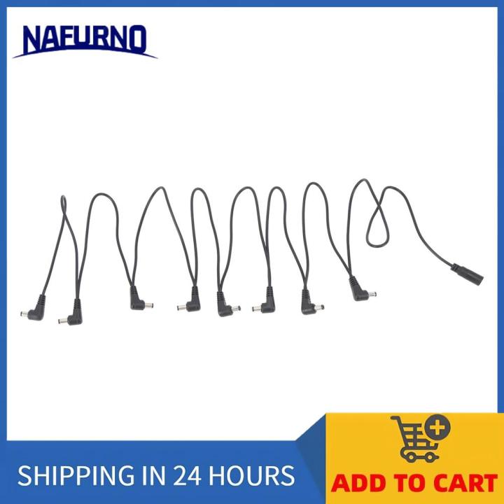 Nafurno 1 to 8 Way Daisy Chain Cable Long Life Effect Pedal Daisy Chain ...