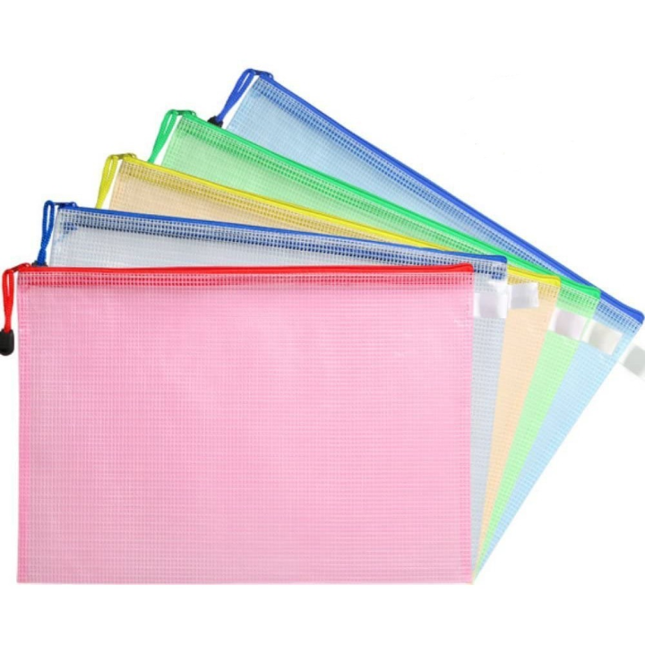 PLASTIC ENVELOPE WITH ZIPPER A4 HXAMH | Lazada PH