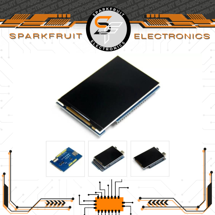 3.5 inch TFT LCD Shield Display 320x480 Touch Screen for Arduino UNO ...
