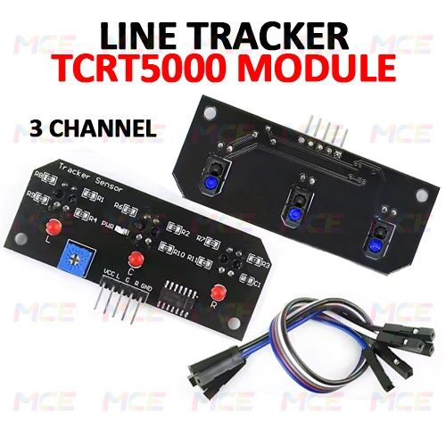 TCRT5000 IR Infrared Reflective 3 Channel Sensor Module Smart Car ...